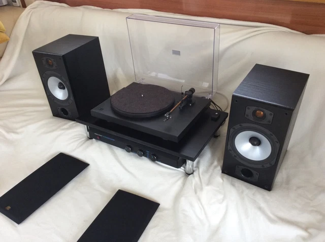 HIFI SEPARATES SYSTEM musical fidelity, monitor audio project turntable ...
