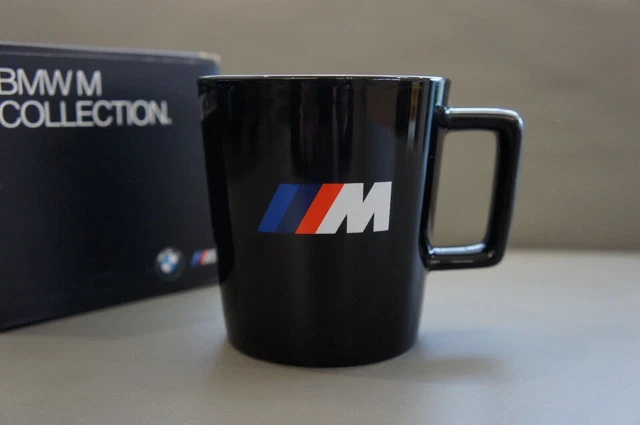 NEW GENUINE BMW M Performance Black Porcelain Water Coffee Tea Drinks ...