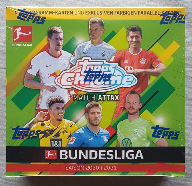 TOPPS CHROME MATCH Attax Bundesliga Soccer Box Football 2020-21 $374.06 ...