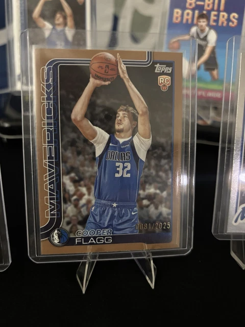 TOPPS 2025-2026 NBA Cooper Flagg RC #'d Cards Lot (Rare) (3 #'d Cards ...