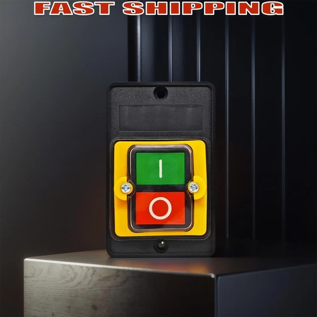 MACHINE DRILL MOTOR Switch Waterproof Push Button Switch for 10A 380V KAO-10KH EUR 9,97 ...