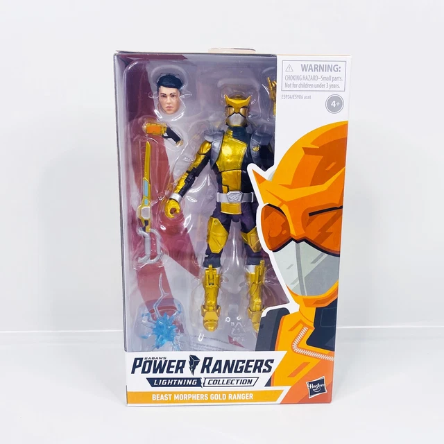 POWER RANGERS LIGHTNING Collection action figure - Beast Morphers Gold ...