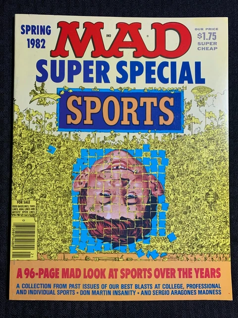 1982 SPRING MAD SUPER SPÉCIAL Magazine #38 FN+ 6,5 Mad Look at Sports ...