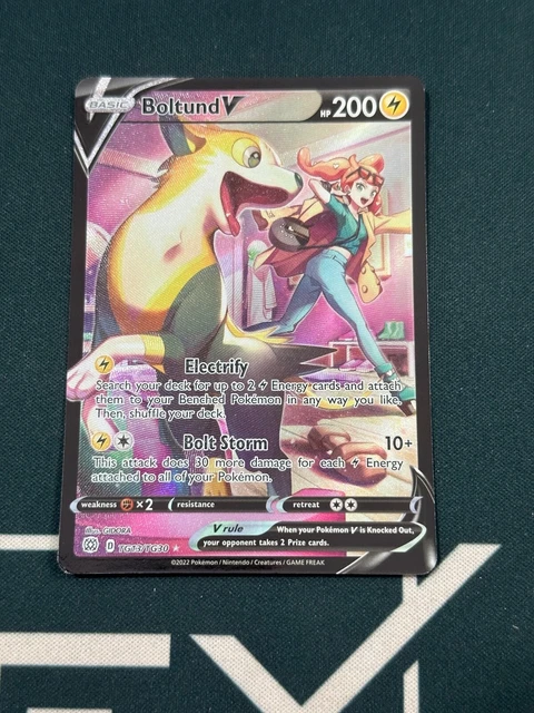 POKÉMON TCG BOLTUND V TG13/TG30 Sword & Shield: Brilliant Stars Ultra ...
