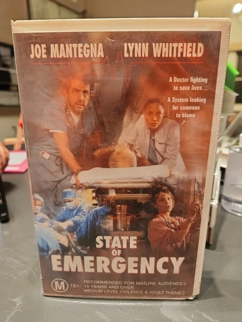STATE OF EMERGENCY - Vhs 1995 - Ex-Rental V28 £11.40 - PicClick UK
