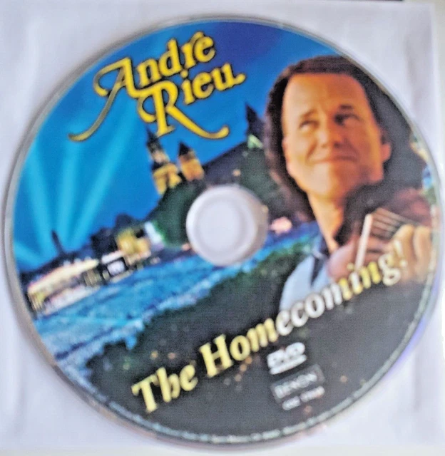 ANDRE RIEU THE Hhomecoming Loose Disc DVD Denon £1.29 - PicClick UK