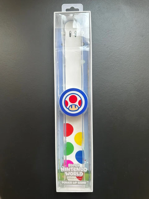 SUPER NINTENDO WORLD USJ TOAD Power Up Band New unopened Japan (UK ...