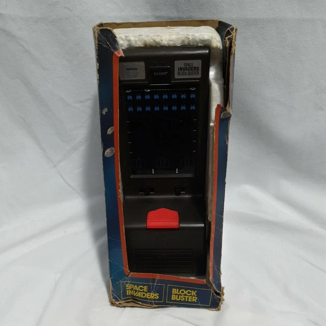 VINTAGE RARE RAMTEX Space Invaders & Block Buster Electronic Games ...