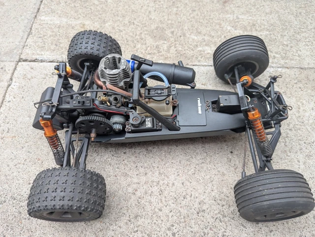 HPI RUSH EVO nitro rc car for spare parts £42.32 - PicClick UK