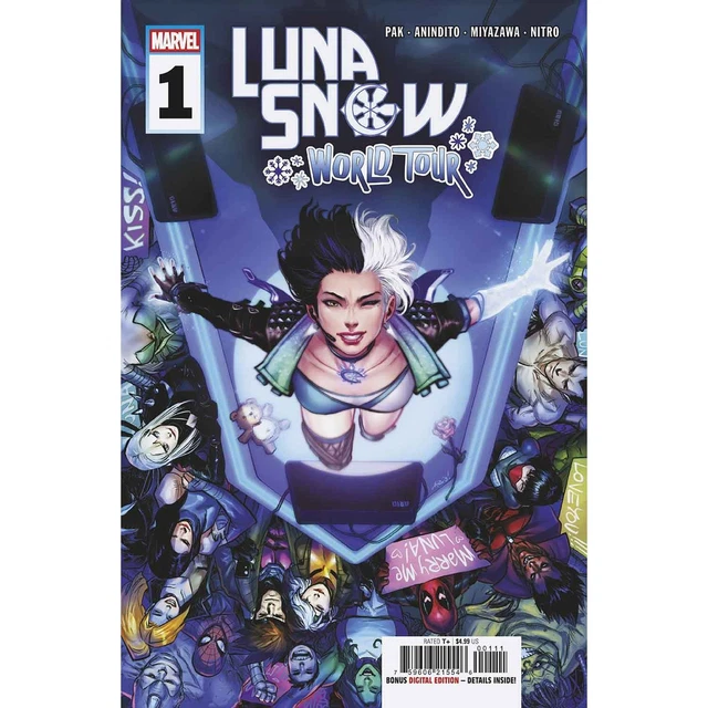 LUNA SNOW: WORLD Tour #1 (2026) Marvel Comics $7.25 - PicClick CA