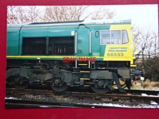 PHOTO BR Class 66 Loco No 66533 In Freighliner Livery View 3 £1.85 ...
