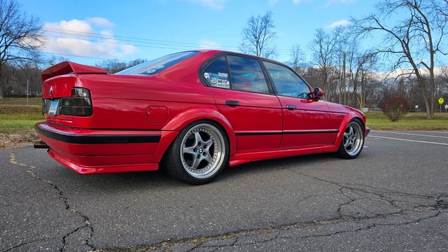 BMW E34 5 series Overfender widebody 8 piece kit - +Silhouette ACS ...