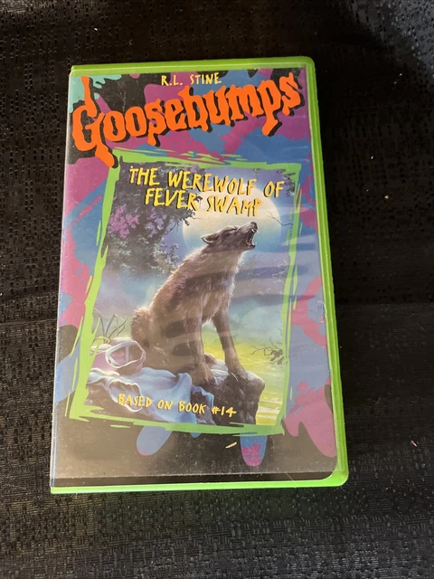 90'S GOOSEBUMPS THE Werewolf of Fever Swamp VHS 1996 Green Clamshell ...