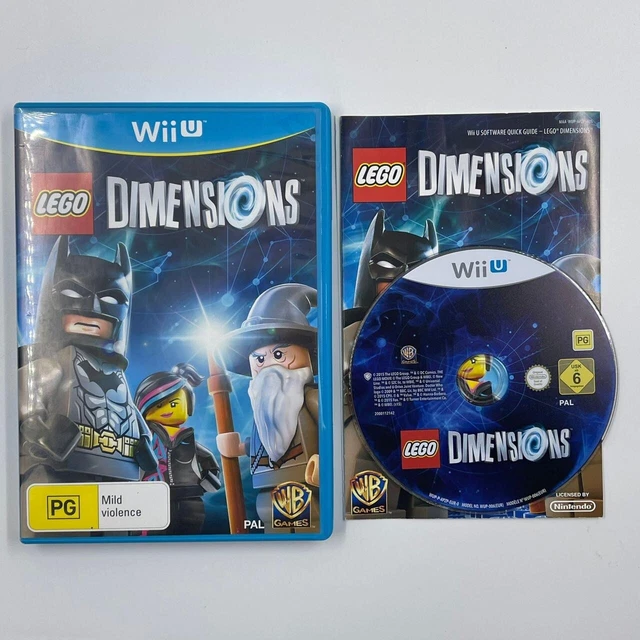 LEGO DIMENSIONS NINTENDO Wii U Game + Manual PAL 11F4 EUR 7,96 ...