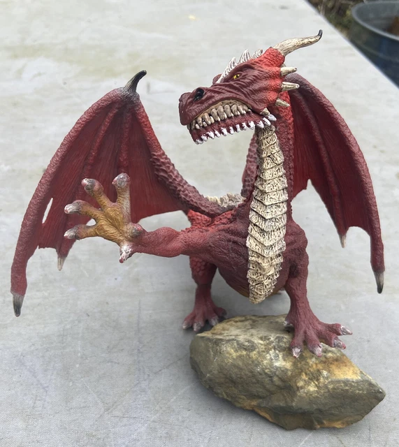 SCHLEICH ELDRADOR RED Dragon Warrior With Moving Jaw D-73527 £5.00 ...
