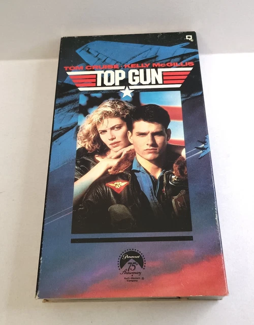 TOP GUN VHS 1987 Paramount 75th Anniversary £4.61 - PicClick UK