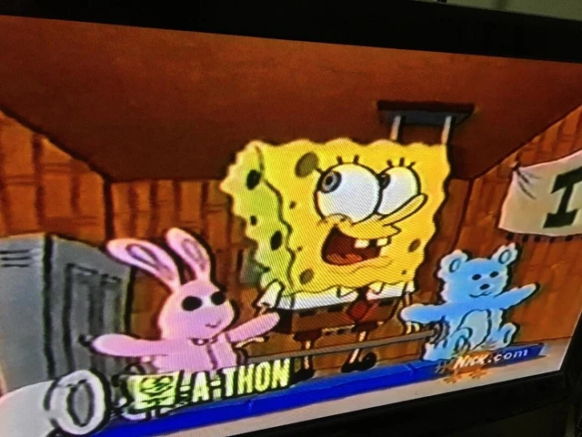 SPONGEBOB SQUAREPANTS MARATHON 2002 Commercials Nickelodeon VHS EUR 30 ...