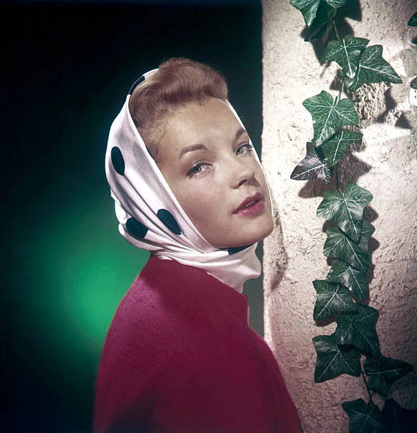ROMY SCHNEIDER GERMAN Actress, Old Photo Of Romy Schneider During The ...