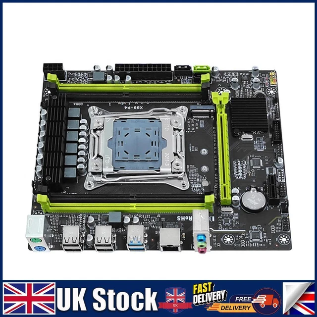 X99 PC MOTHERBOARD DDR4 RAM Motherboard Set Dual Channel LAG 2011 for ...