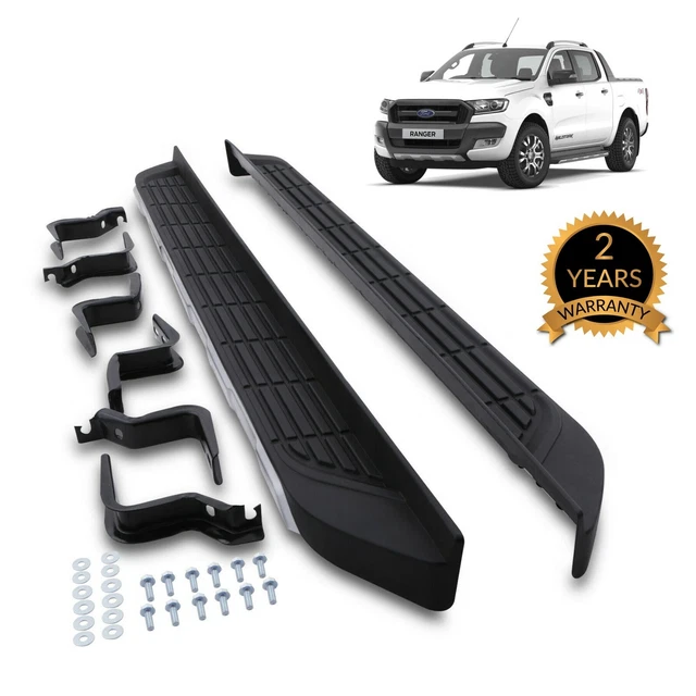 FORD RANGER T6 Side Steps Running Boards Oem Style Pair (2012 Onwards ...
