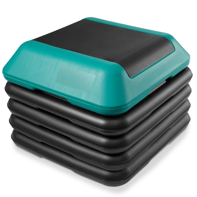 AEROBIC EXERCISE HIGH Step Platform, 4 Adjustable Risers Included $44. ...