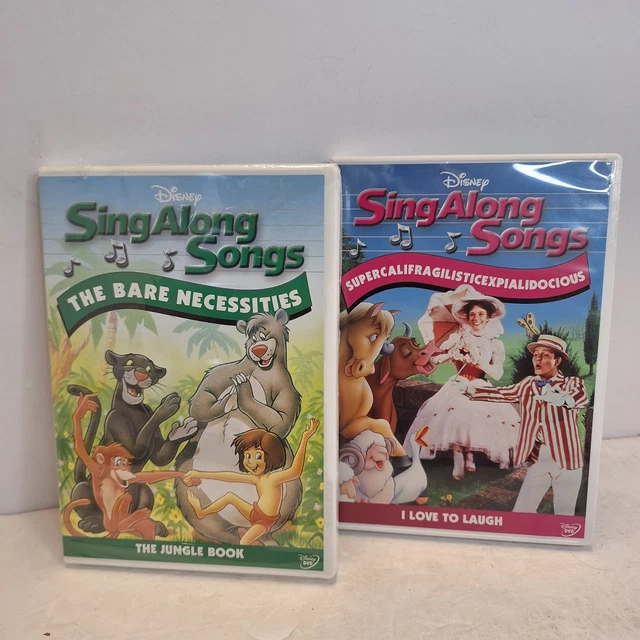 DISNEY SING ALONG Songs The Bare Necessities ...