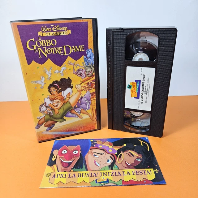 IL GOBBO DI Notre Dame VHS Walt Disney Classici 1997 ITALIANO ORIGINALE ...