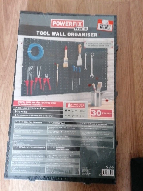 POWERFIX TOOL WALL Organiser NEW £13.90 - PicClick UK