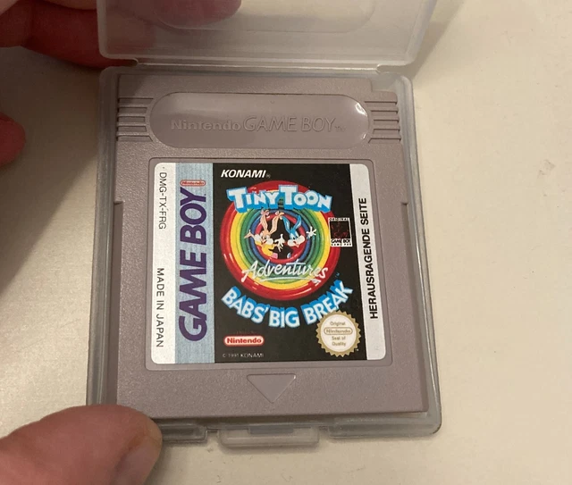 TINY TOON ADVENTURES: Bab's Big Break - Game Boy - DMG-TX-FRG-1 ...