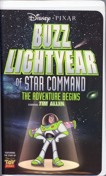 VHS - WALT Disney's - Buzz Lightyear Of Star Command - The Adventure ...