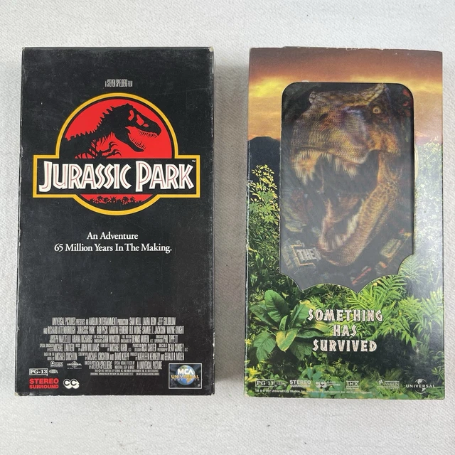 JURASSIC PARK & Jurassic Park: The Lost World VHS Lot of (2) Lenticular Cover £13.90 - PicClick UK