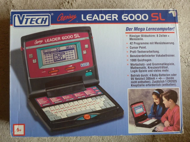 VTECH GENIUS LEADER 6000 SL - Kinder-Lern-/Spielcomputer EUR 50,00 ...