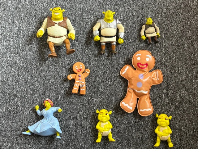 2007 MCDONALD’S SHREK the Third Gingerbread Man Happy Meal Toy Donkey ...