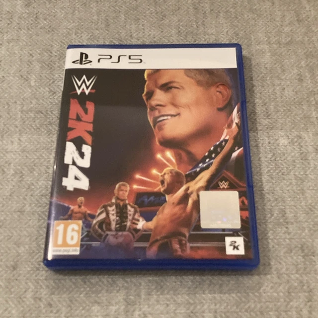 WWE 2K24 PS5 PlayStation 5 Wrestling Game Cody Rhodes The Rock ...