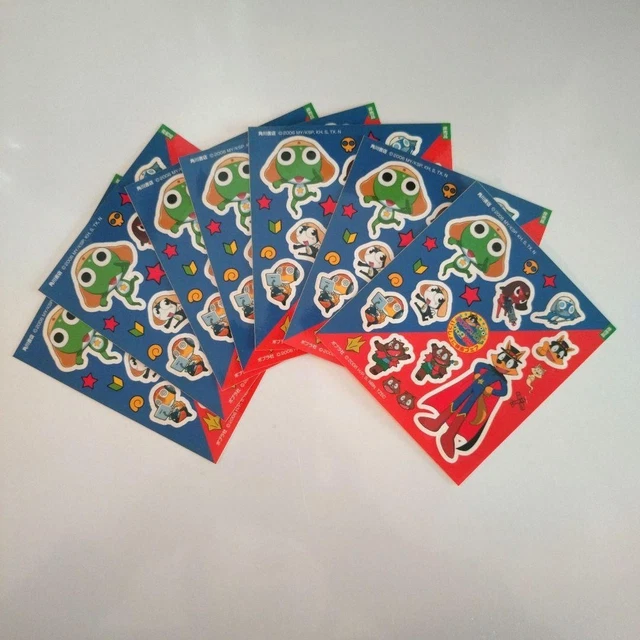 SGT. FROG X Kaiketsu Zorori: The Movie Fair Seal Stickers (7-Piece Set ...