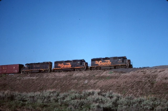 DRGW 3129 GP40-2 #103 Soldier Summit Ut (Rio Grande) Diapositive Originale 5-8-89 T12-2 EUR 5,59 ...