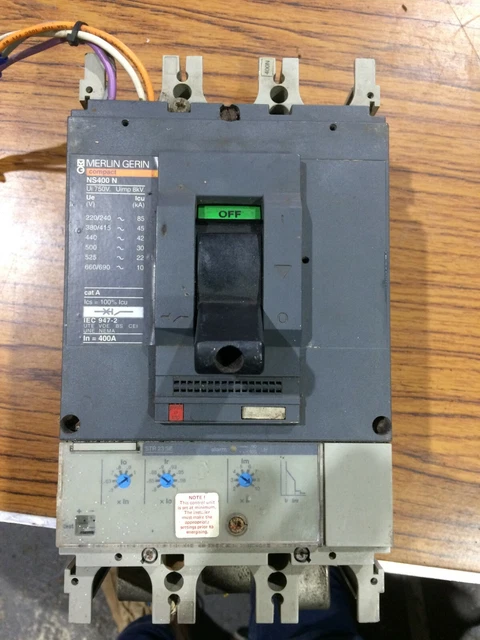 MERLIN GERIN COMPACT ns400n Circuit Breaker £208.72 - PicClick UK