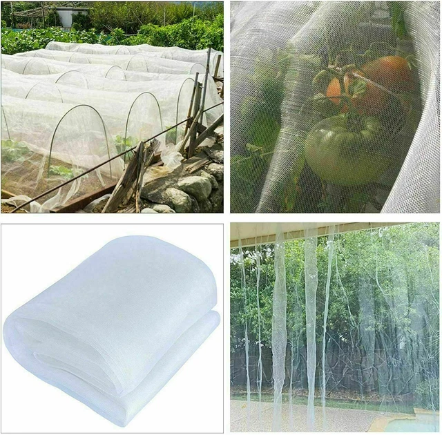 3*6M GARDEN PROTECT Insect Animal Netting Vegetables Crops Plant Mesh ...