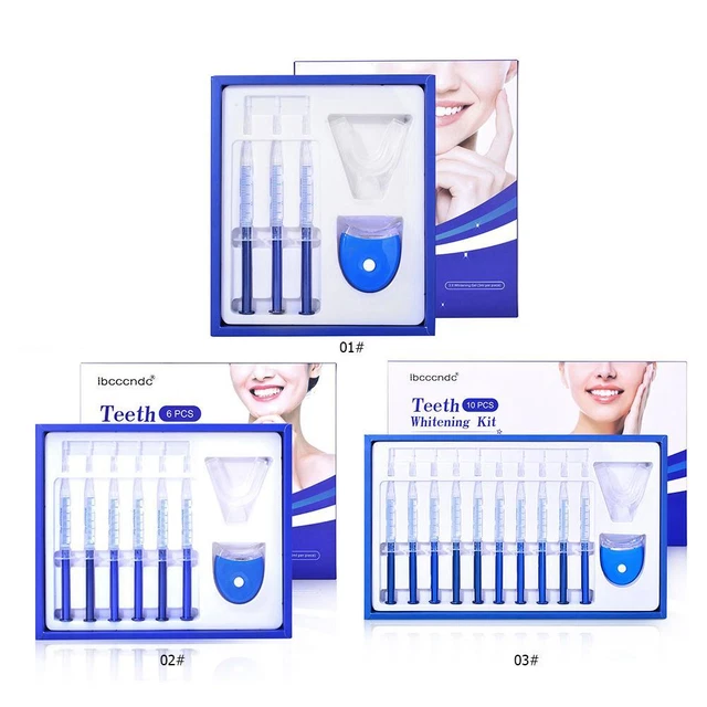 FR TEETH WHITENING Kit Bleaching System Bright White Smiles Teeth ...