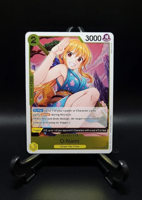 O-NAMI ONE PIECE English Wings Of The Captain. Op06-101 R comme neuf EUR 1,91 - PicClick FR