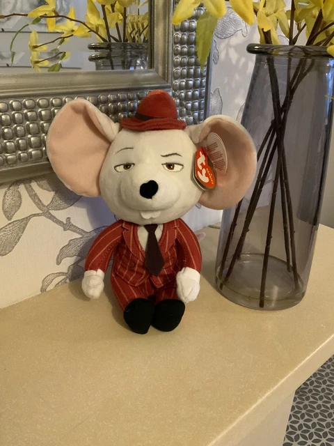 TY BEANIE 2017 Mike the Mouse Sing Plush Soft Toy Rare 8" NEW With Tags ...