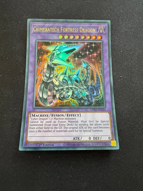 CHIMERATECH FORTRESS DRAGON - GFP2-EN123 - Ultra Rare - 1st Edition - Yugioh EUR 2,15 - PicClick FR