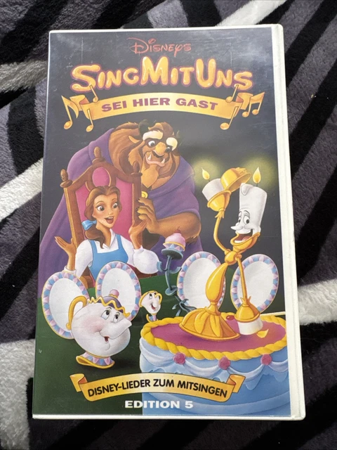 VHS RARITÄT, WALT Disneys Sing mit uns, Sei hier Gast, Edition Nr.5 ...