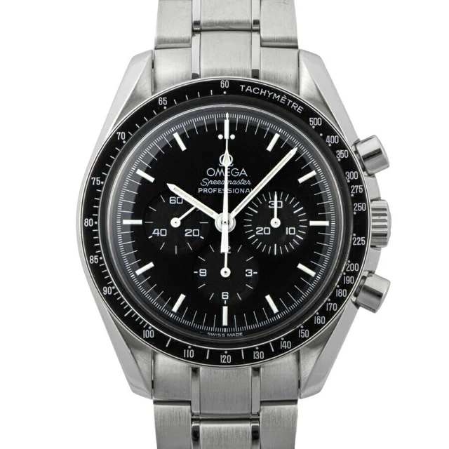 OMEGA SPEEDMASTER APOLLO 11 Moon Landing 30th Anniversary 3560.50 Men's ...