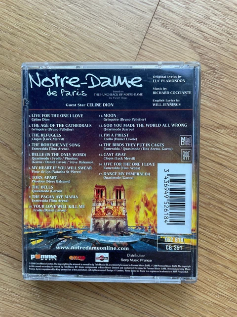 MINIDISC NOTRE DAME de Paris Version Anglaise album music rare EUR 59 ...