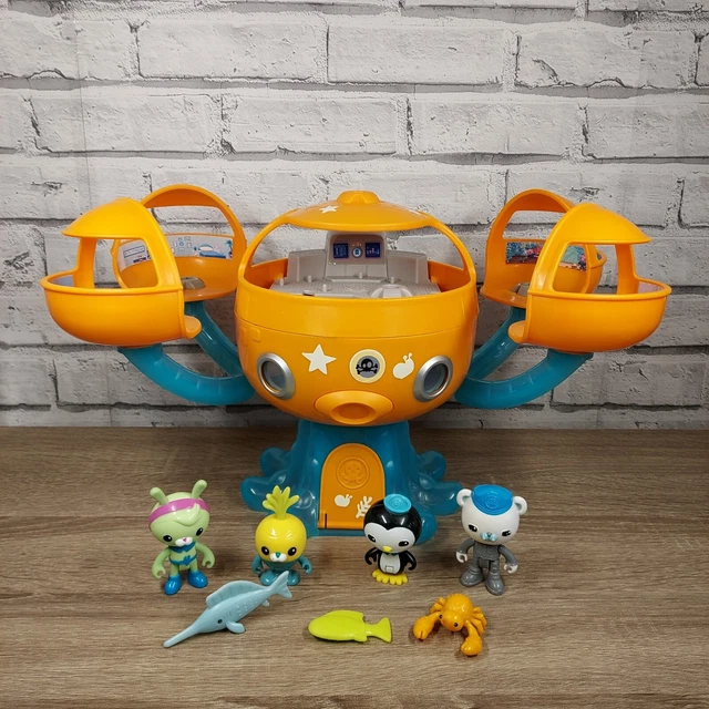 Octonauts Octopod Playset Shark Adventure Castle Luce Suono E Figure Pacchetto Eur 5917