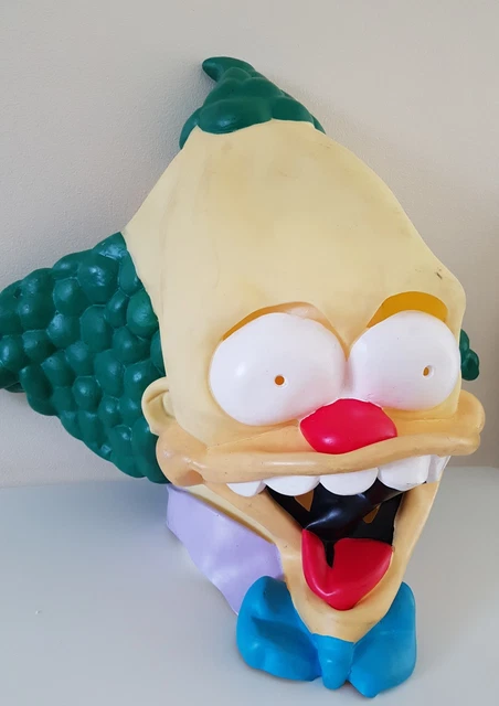 THE SIMPSONS CRUSTY THE CLOWN mask COLLECTABLE Matt Groening FREE P&P £ ...