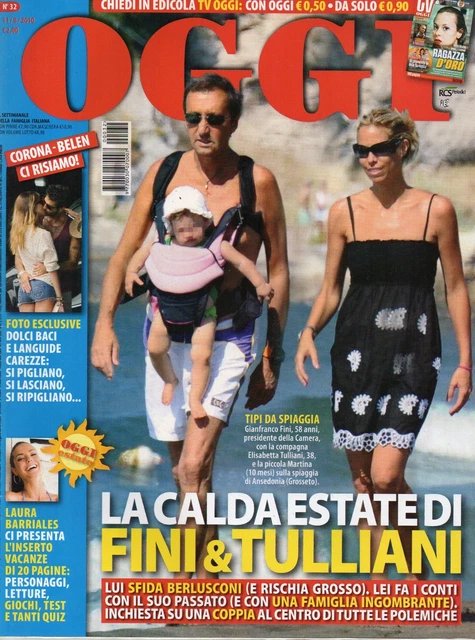 OGGI 2010 32.G.FINI,MICHAEL JACKSON,JULIA ROBERTS,LAURA BARRIALES ...