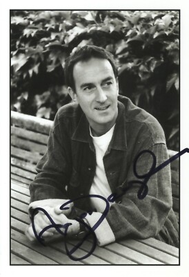 ANGUS DEAYTON - English Actor and T.V. Presenter Hand Signed B & W ...