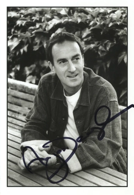 ANGUS DEAYTON - English Actor and T.V. Presenter Hand Signed B & W ...